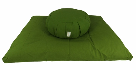 Kakaos Yoga Product Detail: Cotton Zabuton Set With Buckwheat Zafu ...